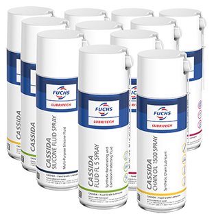 Our CASSIDA Spray range is now ISO 21469 certified | FUCHS LUBRICANTS ...